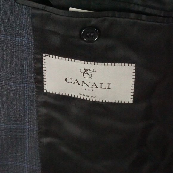 Canali | Suits & Blazers | Canali 934 Current Silver Label Gray Blue ...